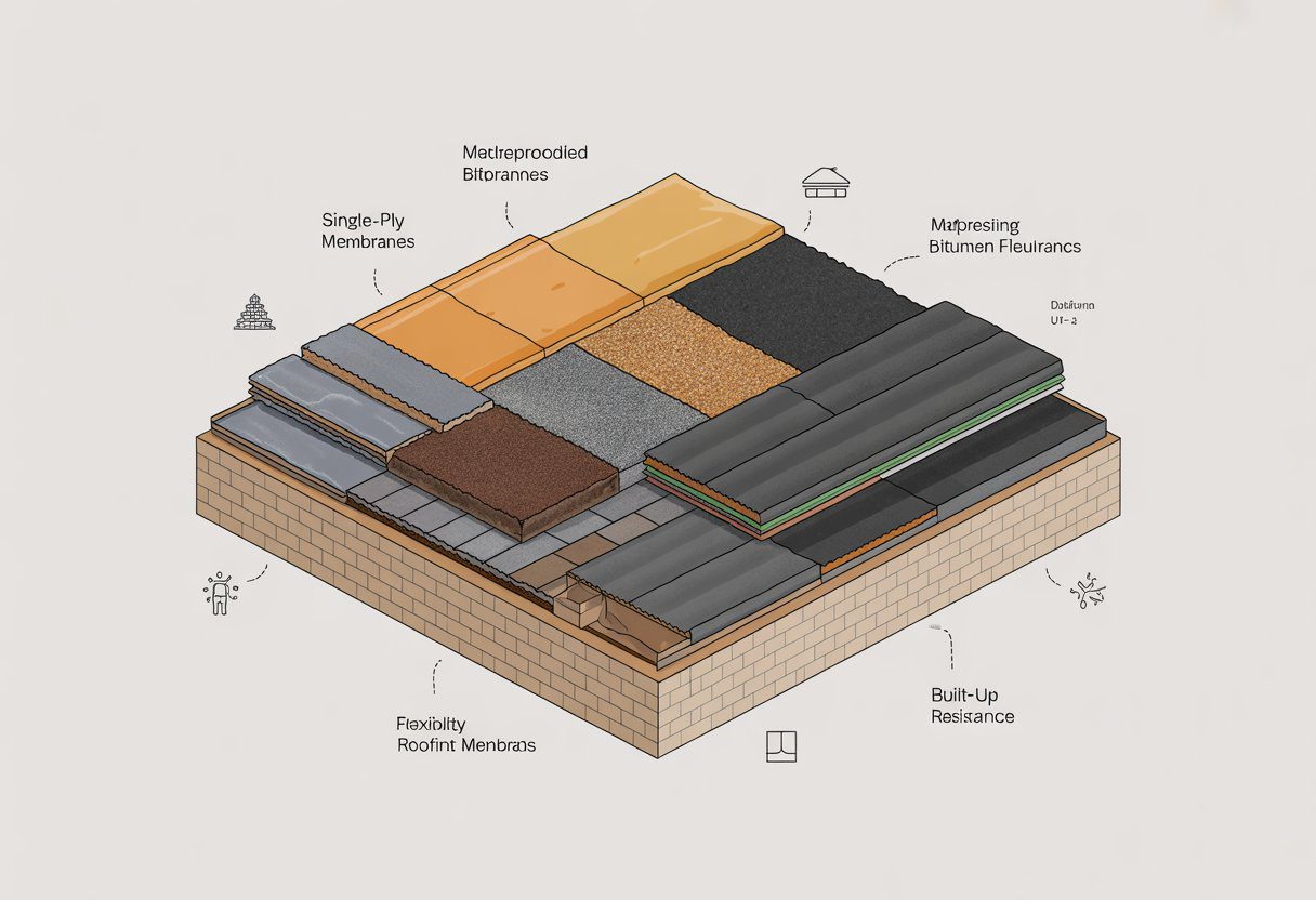 Roof Membrane Types for Commercial and Residential Buildings